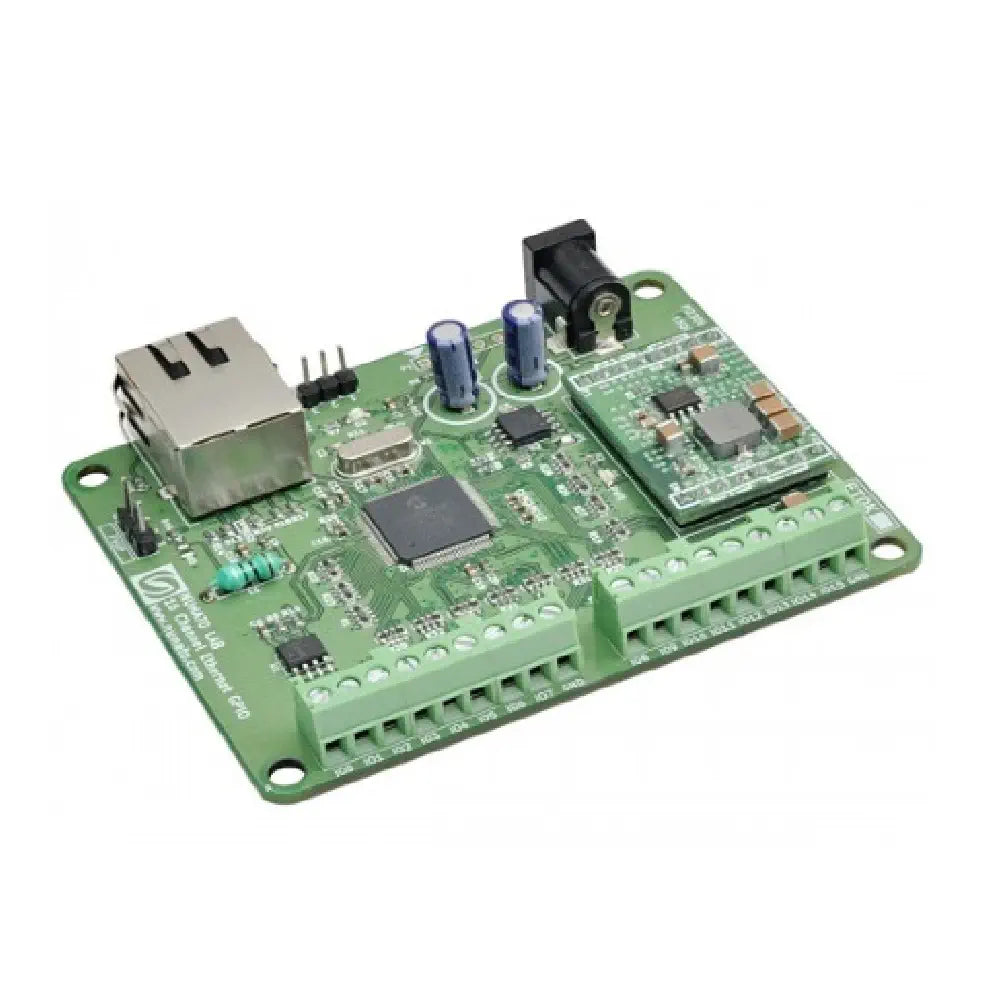 Numato 16-channel Ethernet GPIO Module w/ Analog Inputs - RobotShop