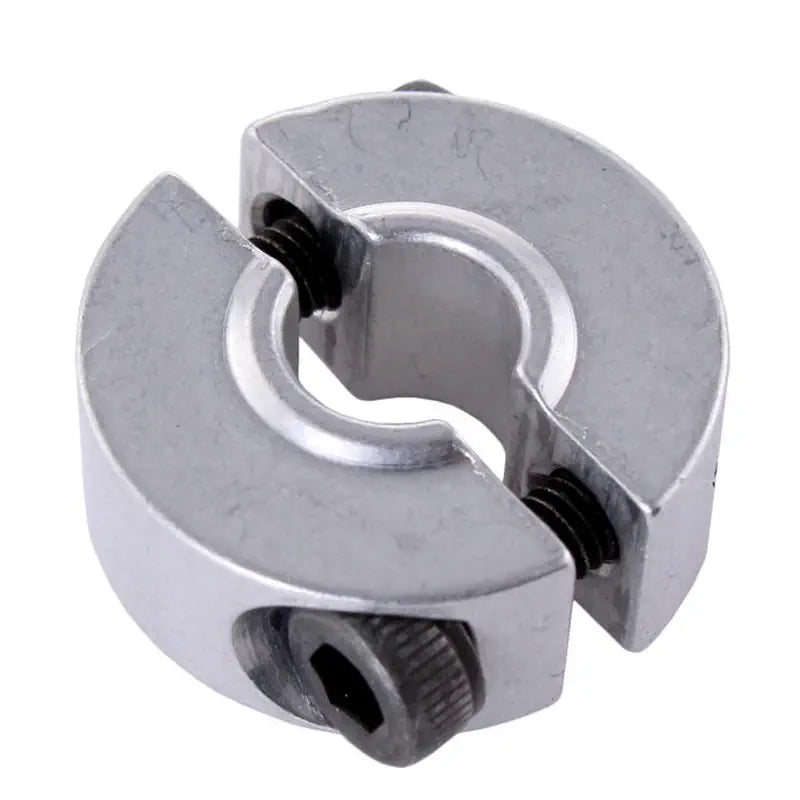 AndyMark 6mm Round Collar Clamp 2 Part - RobotShop