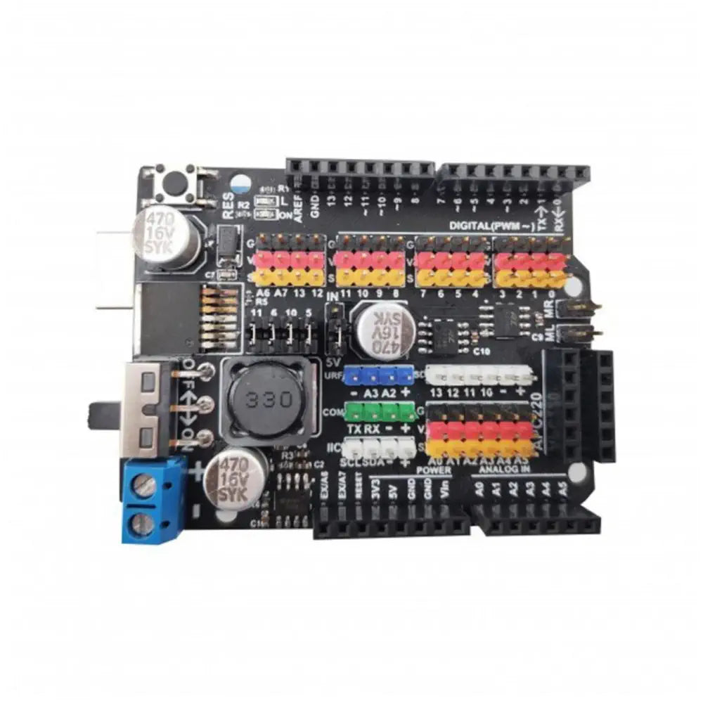 Dagu Arduino UNO Expansion Board w/ Motor Driver - RobotShop