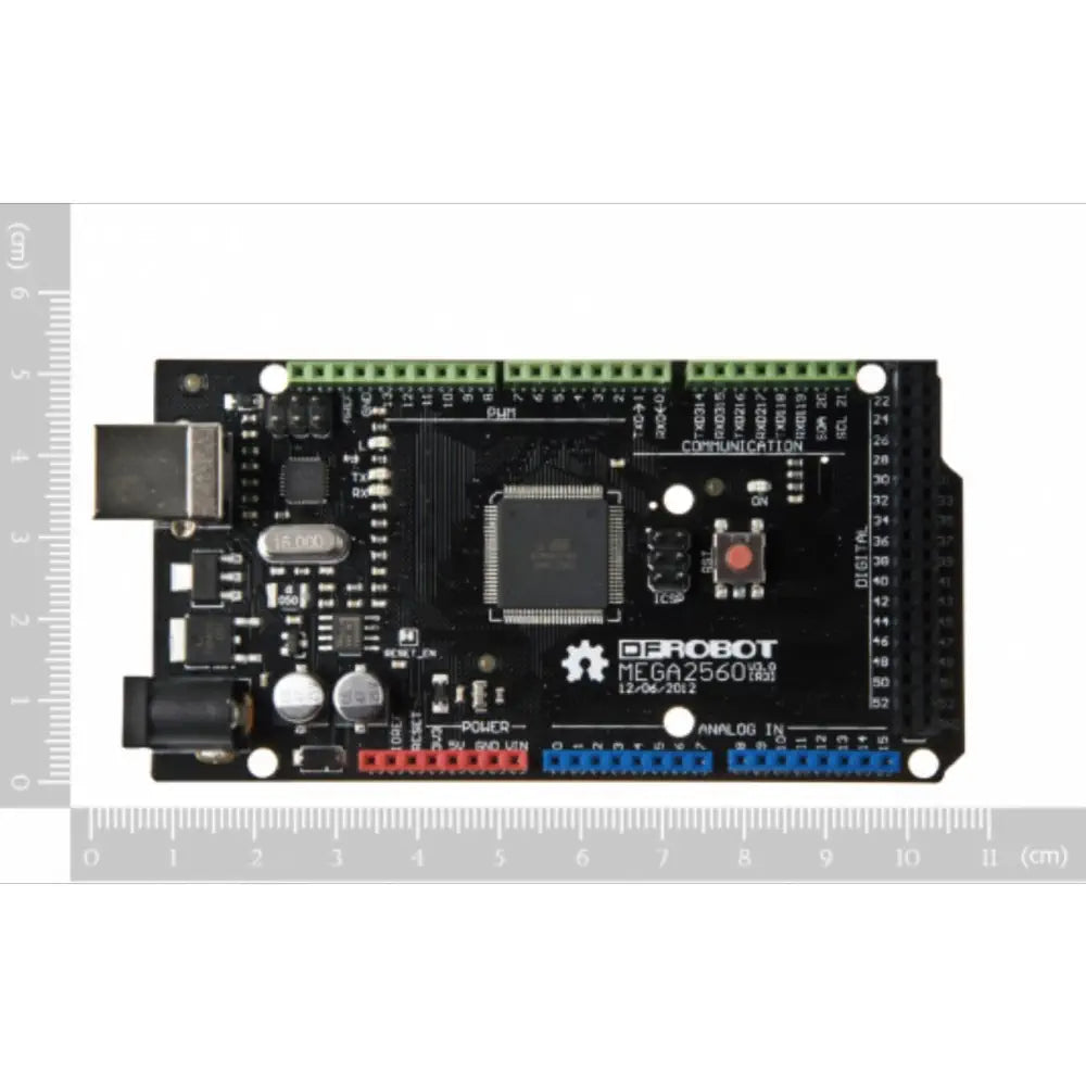 Dfrduino Mega2560 Arduino Compatible Microcontroller Robotshop