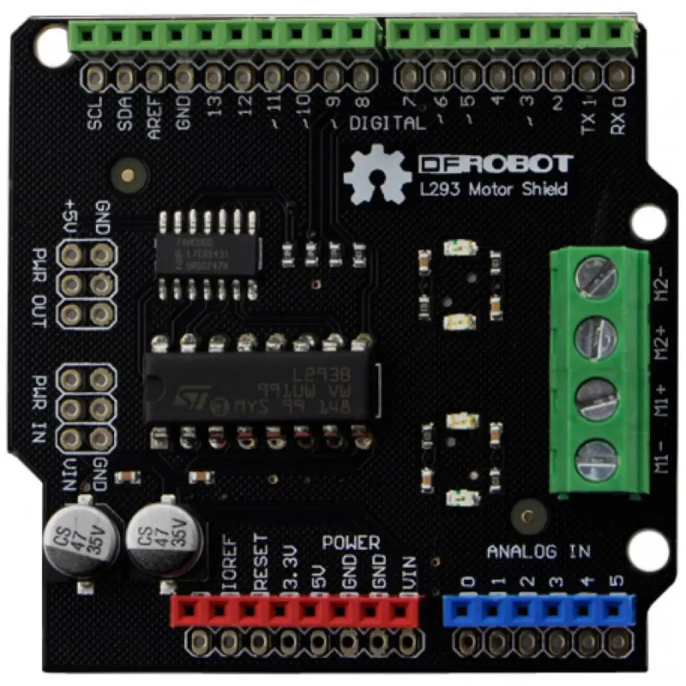 Dfrobot Arduino Compatible Motor Shield 1a Robotshop