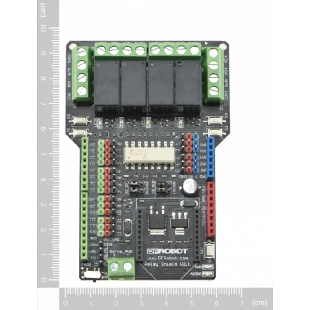 Dfrobot Relay Shield 21 For Arduino Robotshop 