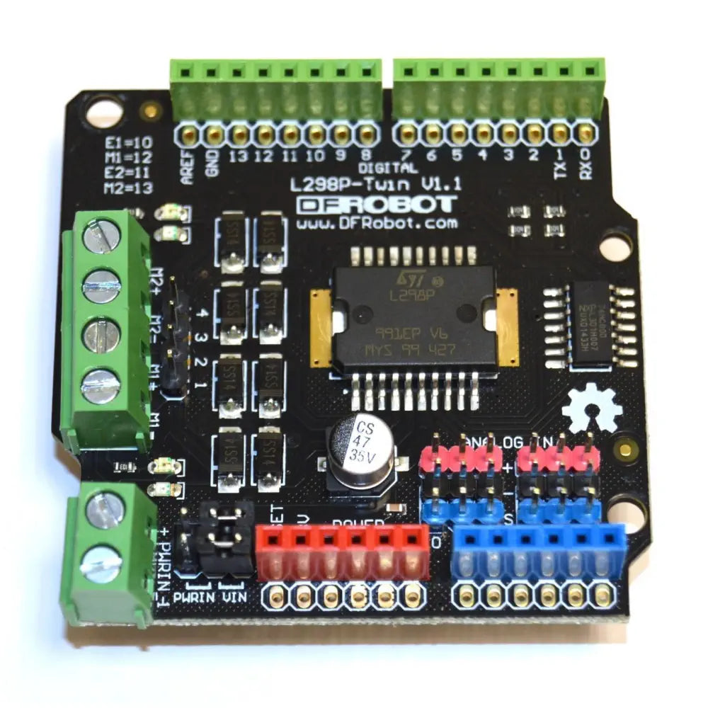 Dfrobotshop Rover Arduino Compatible Motor Expansion Shield 2a