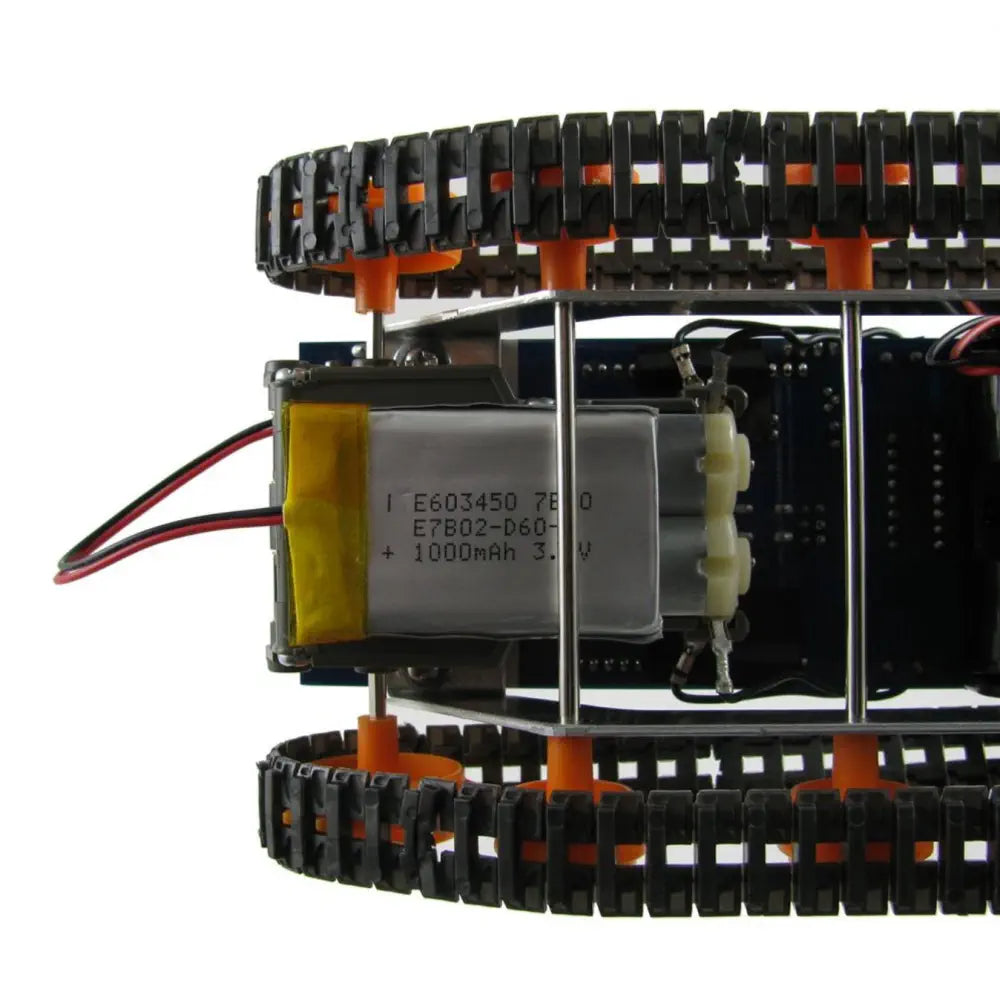 Dfrobotshop Rover V2 Arduino Compatible Tracked Robot Bluetooth Kit