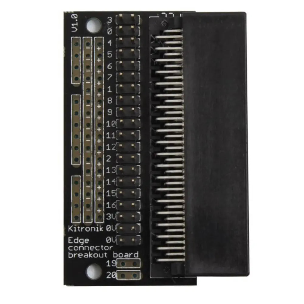 Kitronik Edge Connector Breakout Board For Bbc Microbit Assembled