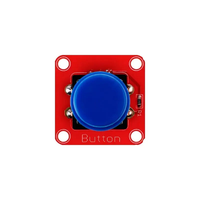 Elecrow Crowtail Button 1.0 (Blue) - RobotShop