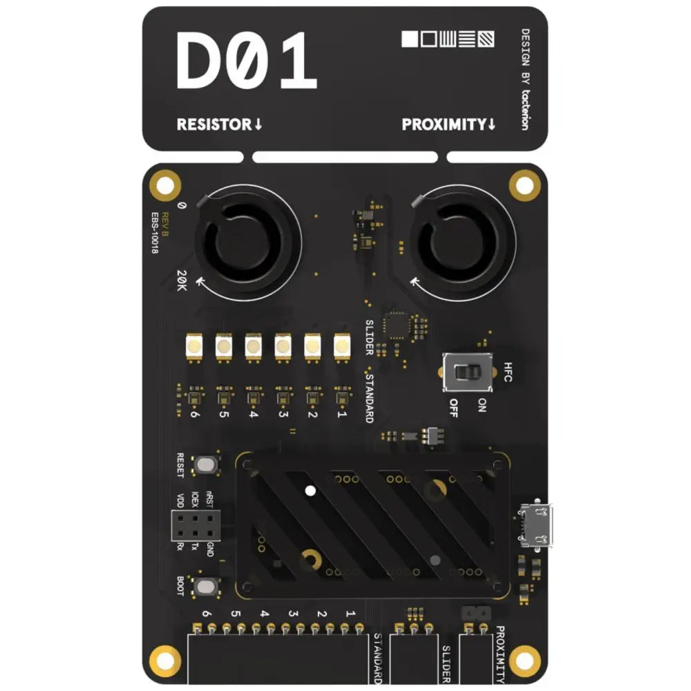 Flexible Proximity, Touch & Force Sensor plyon Development Kit - RobotShop