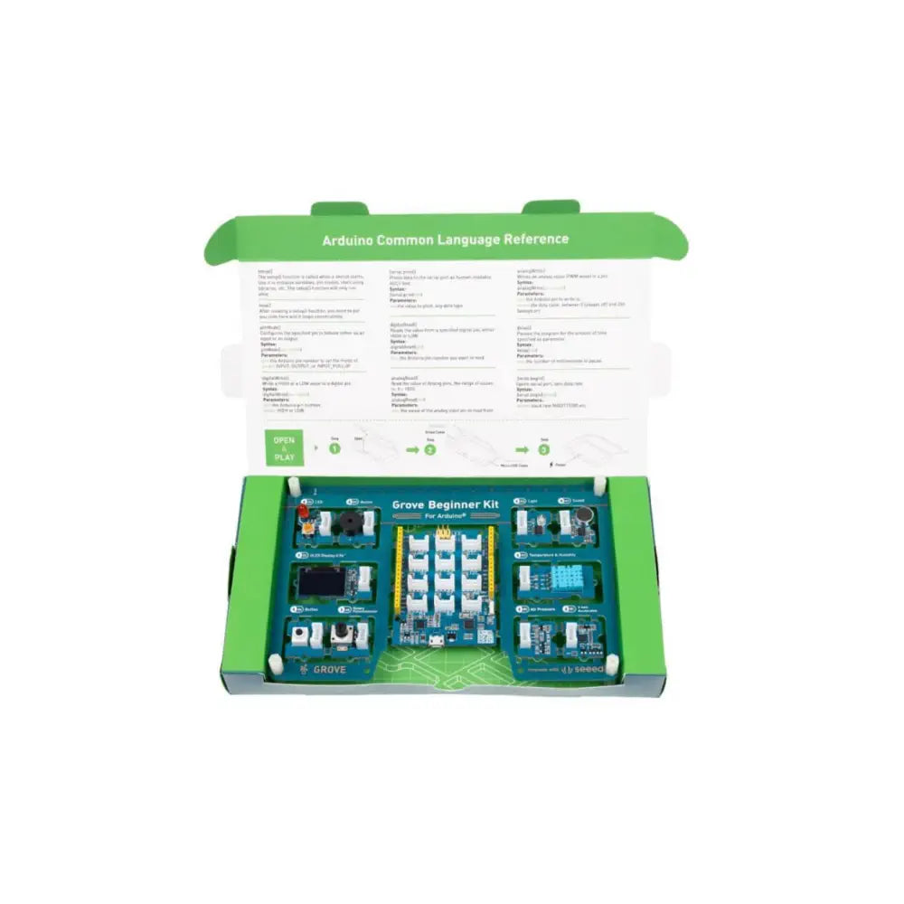 Grove Beginner Kit For Arduino All In One Compatible Board Robotshop