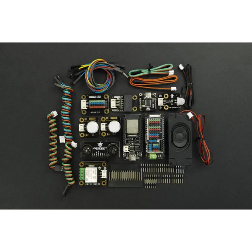 Hackster And Dfrobot Iot Starter Eedu Kit Esp32 Robotshop