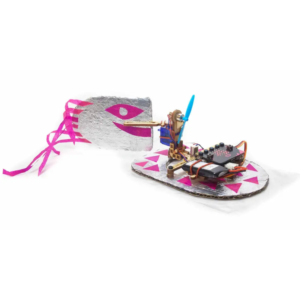 Hover:Bit - micro:bit Hovercraft STEAM Bouwpakket (5-Pack) - RobotShop