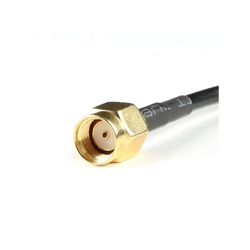 Interface Cable - RP-SMA Male to RP-SMA Female (25cm, RG174) - RobotShop