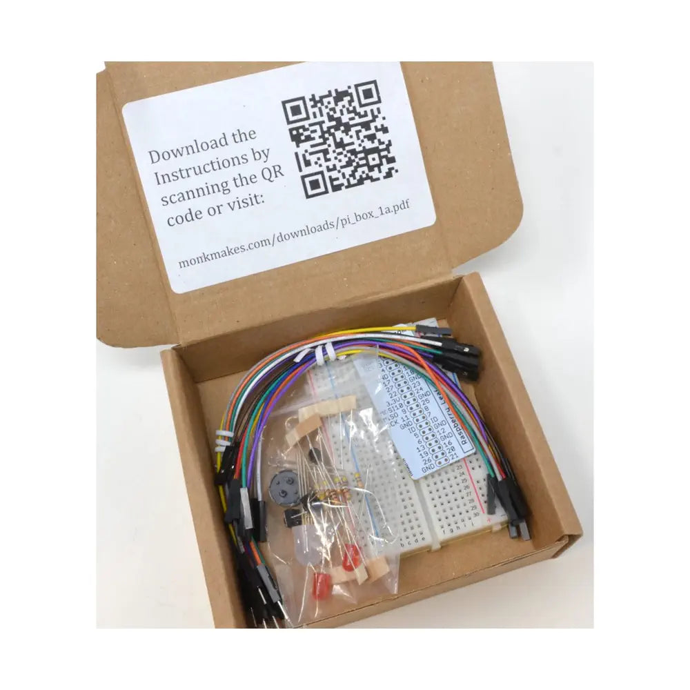 Monk Makes Project Box 1 for Raspberry Pi - RobotShop