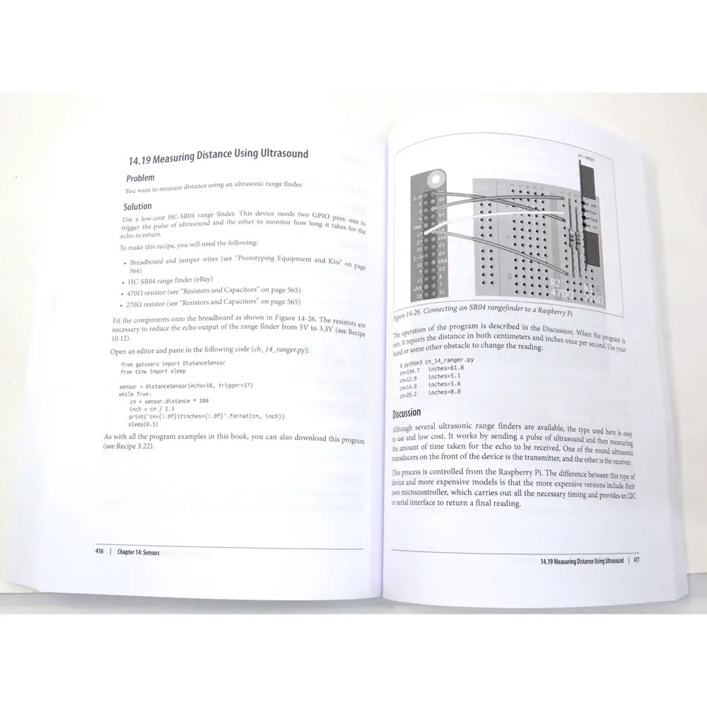 Monk Makes Raspberry Pi Cookbook By Simon Monk 4th Edition Robotshop