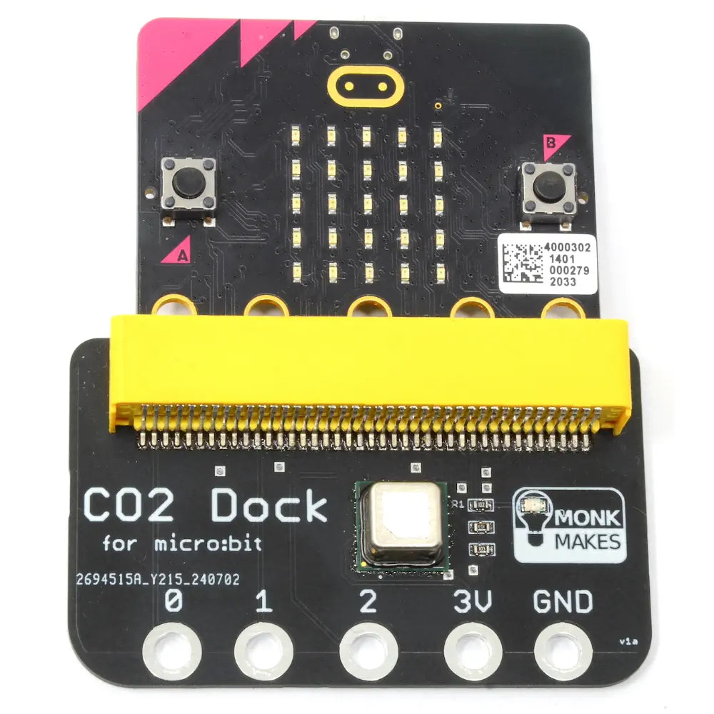 Monk Makes CO2 Dock for micro:bit - RobotShop