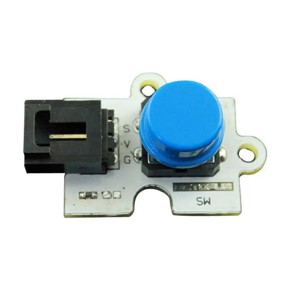 Octopus Digital Blue Push Button Brick - RobotShop