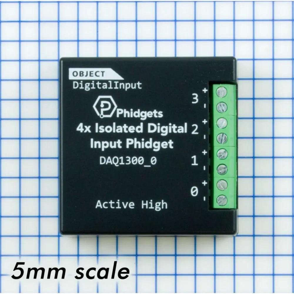 Phidget VINT 4 Isolated Digital Input - RobotShop
