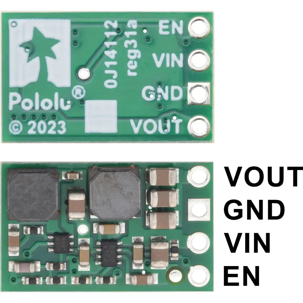 Pololu Régulateur de Tension Step-up/Step-Down 3.3V S8V9F3 - RobotShop
