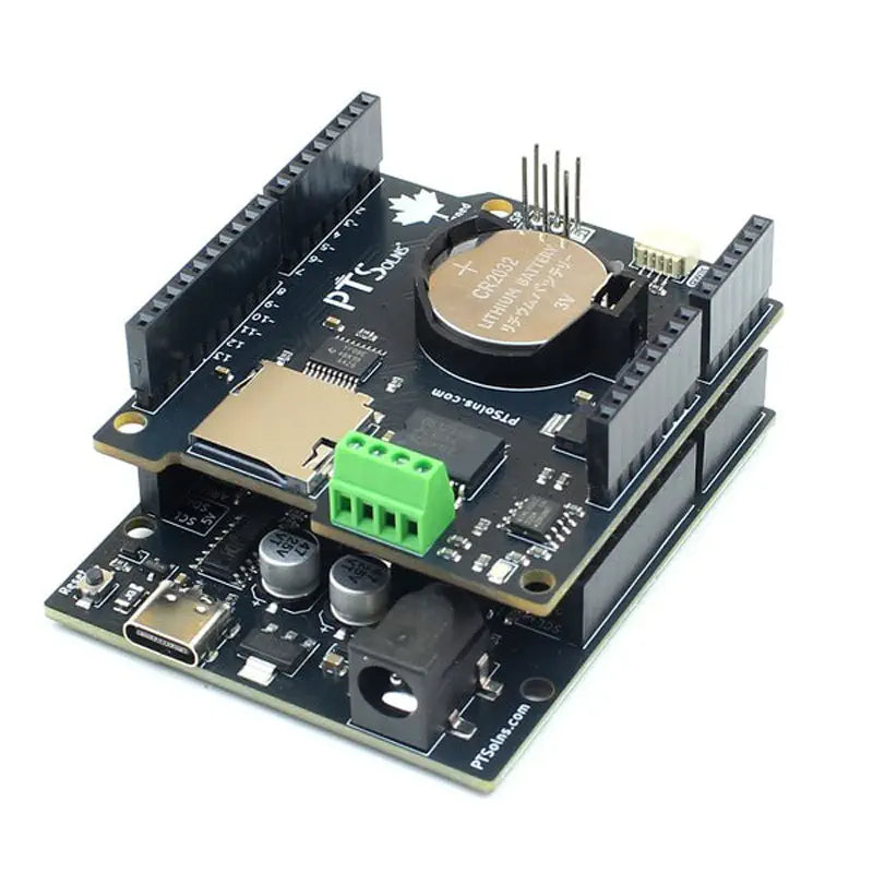 Ptsolns Rtc Microsd Data Logging Shield For Uno Arduino Compatible