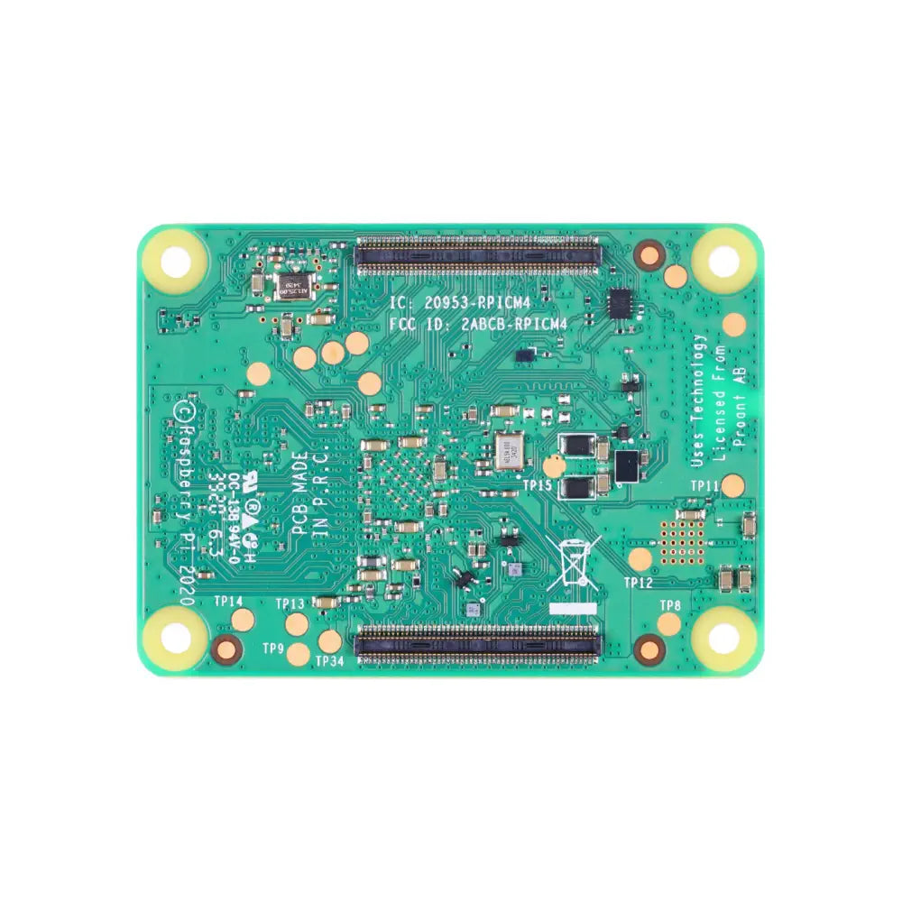 Raspberry Pi 4 Compute Module 4 16gb Emmc 2gb Lpddr4 Ram Cm4002016 Robotshop