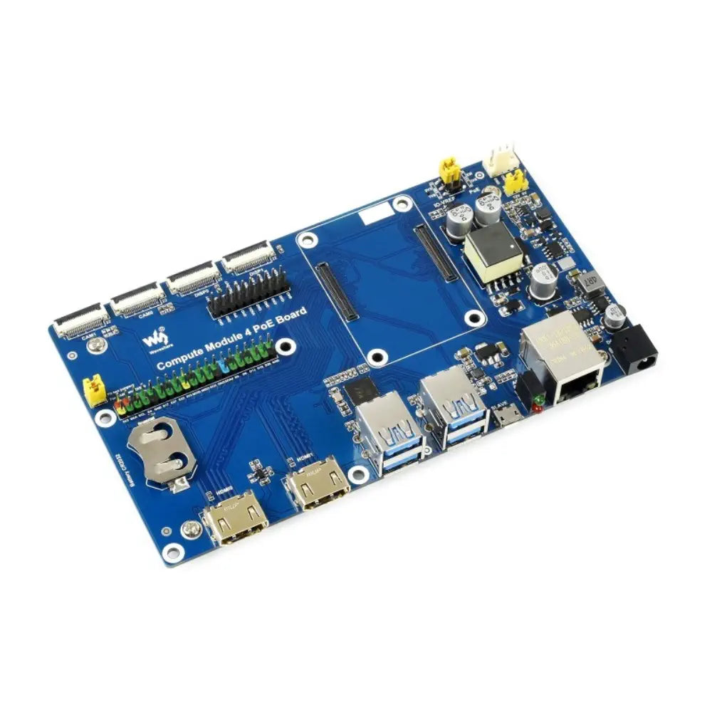 Kit De Desarrollo Raspberry Pi Compute Module 4 C Placa Poe Waveshare