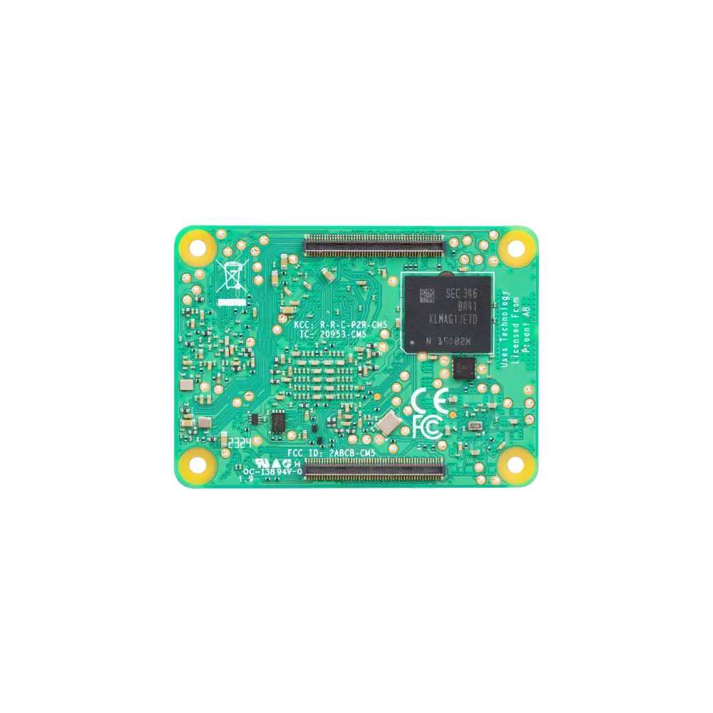 Raspberry Pi Compute Module 5 4gb Ram 32gb Emmc 2450ghz Wi Fi And Bluetooth 50 Cm5104032