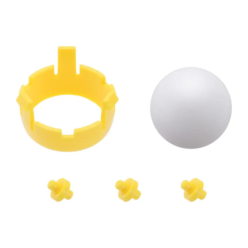 Romi Chassis Ball Caster Kit - Yellow - RobotShop