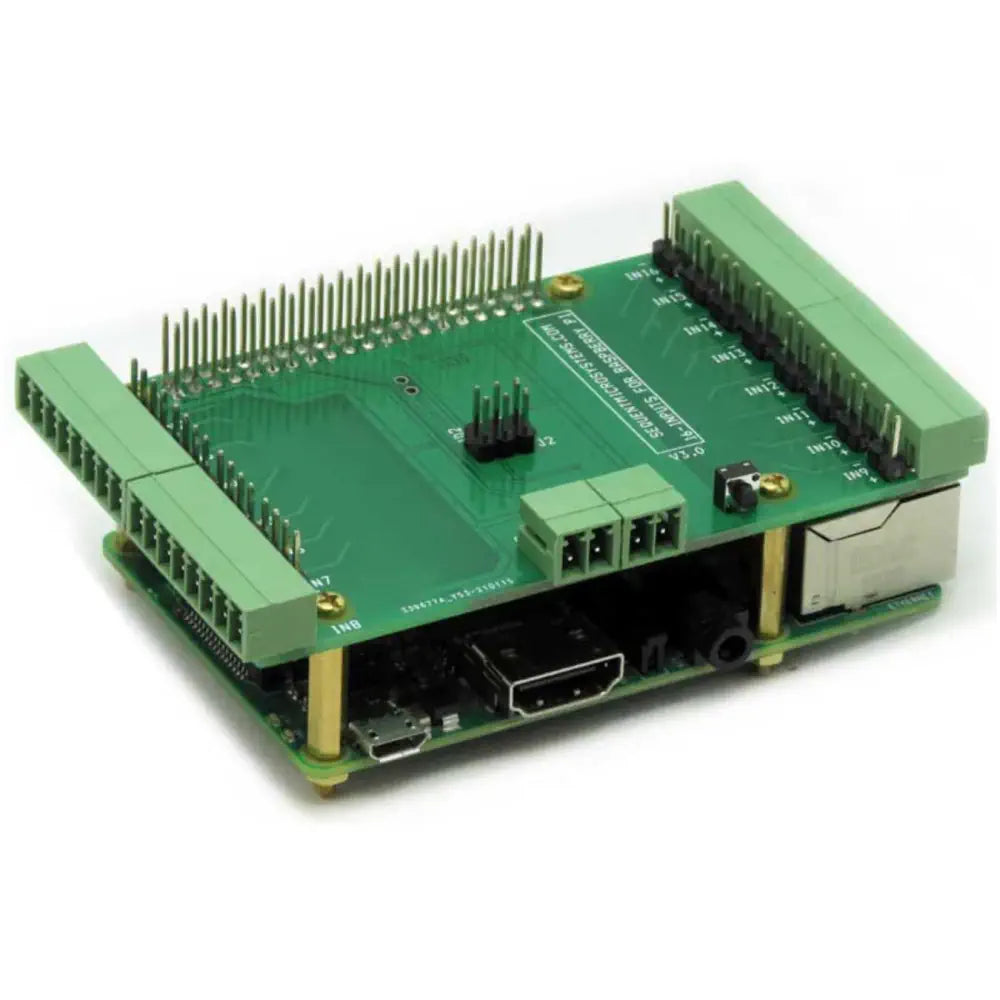 Sequent Microsystems 16 Universal Inputs 8-Layer Stackable HAT for Raspberry Pi - RobotShop