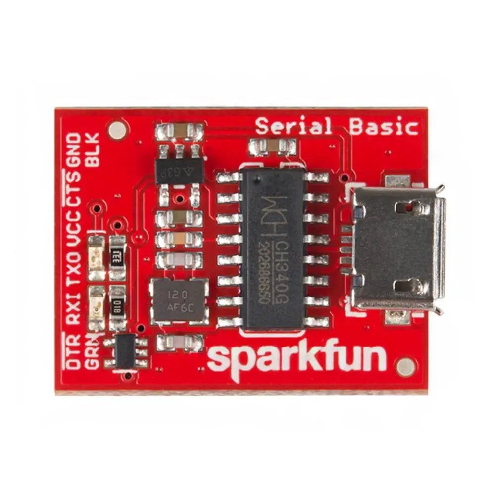 Serial Basic Breakout Board - CH340G - RobotShop