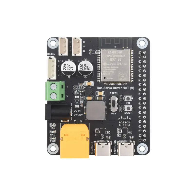 Waveshare Serial Bus Servo Driver Hat A Robotshop