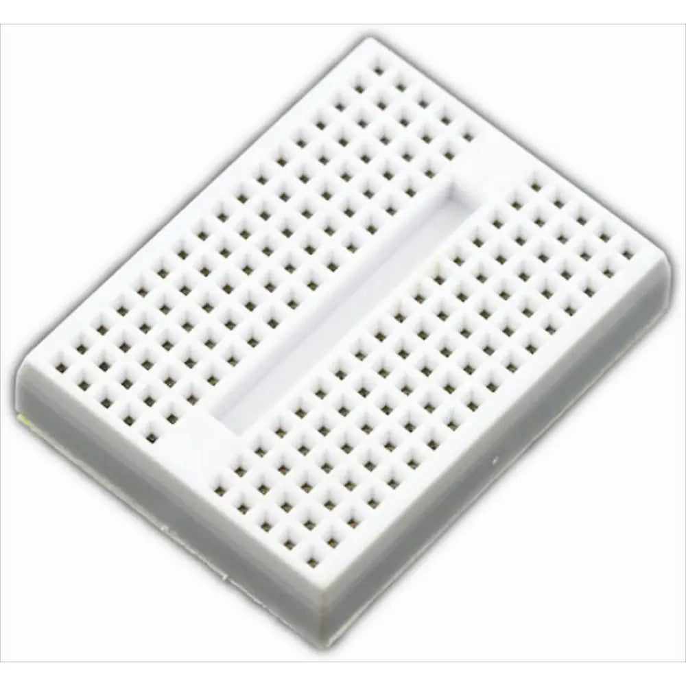 170 Tie Point Mini Self-Adhesive Solderless Breadboard - RobotShop