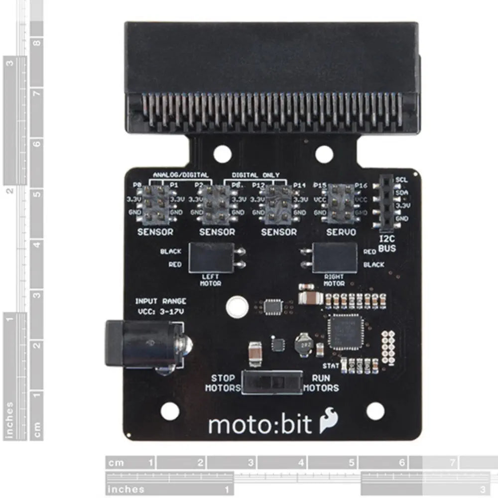 SparkFun moto:bit - micro:bit Carrier Board (Qwiic) - RobotShop