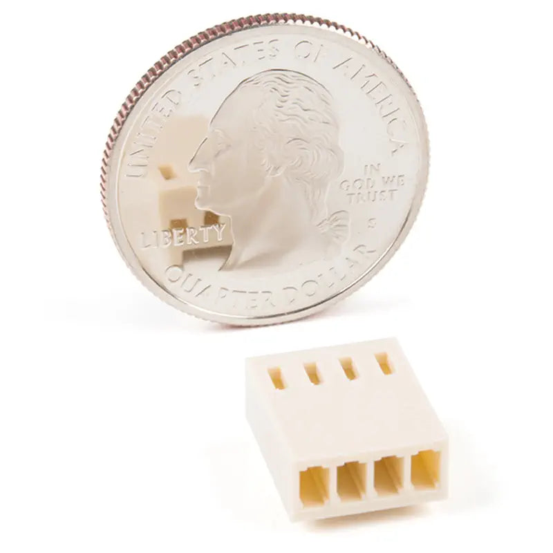 Sparkfun Polarized Connectors Housing 4 Pin Robotshop