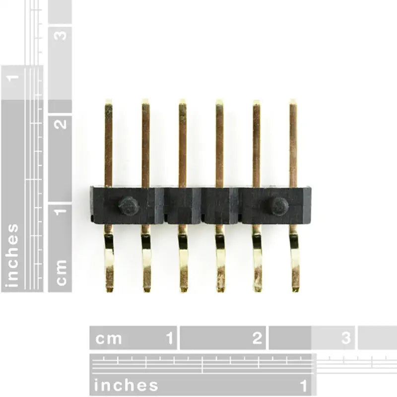 Sparkfun Header 6 Pin Male Smd 0 1in Right Angle Robotshop