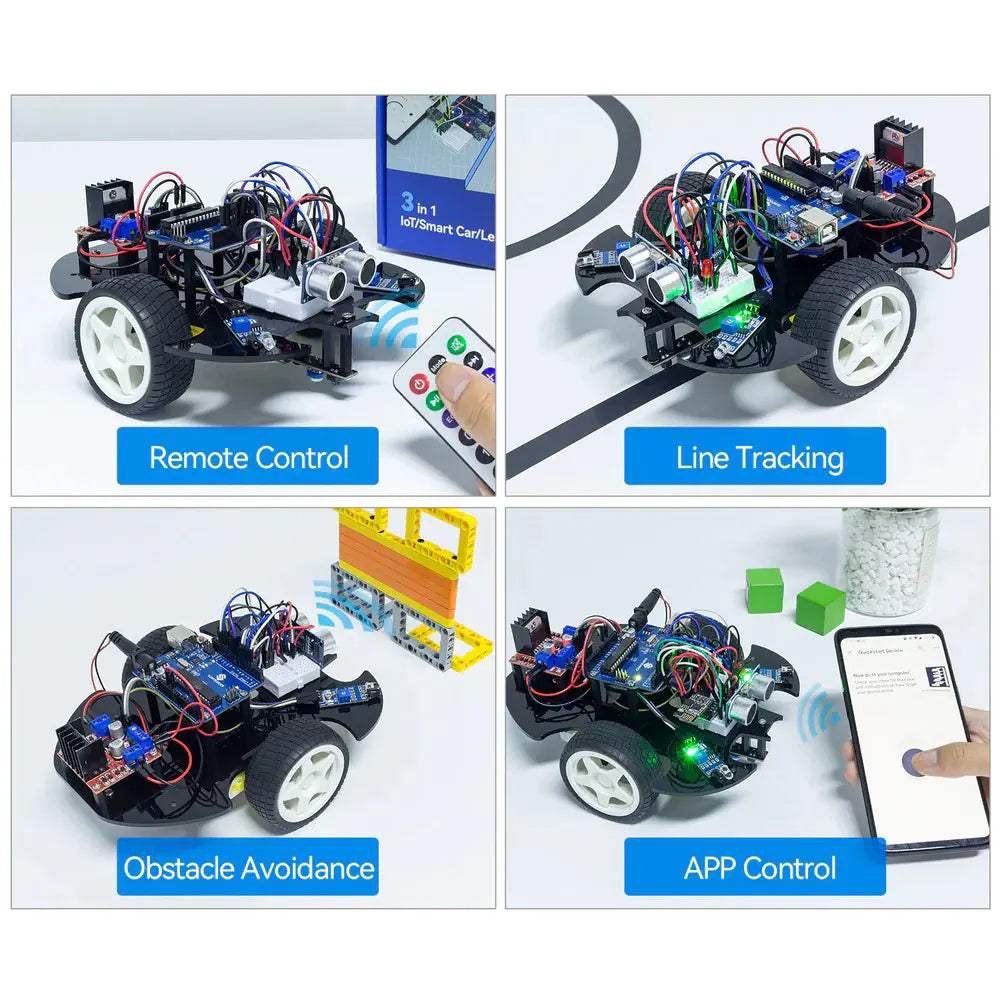 Sunfounder 3 In 1 Starter Kit For Arduino Uno Intermediate Level
