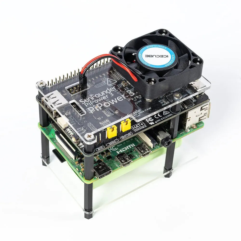 SunFounder Raspberry Pi 4 UPS Stromversorgung Kompatibel mit RPi 4B/3B+/3B/Zero 2 W/Arduino ...
