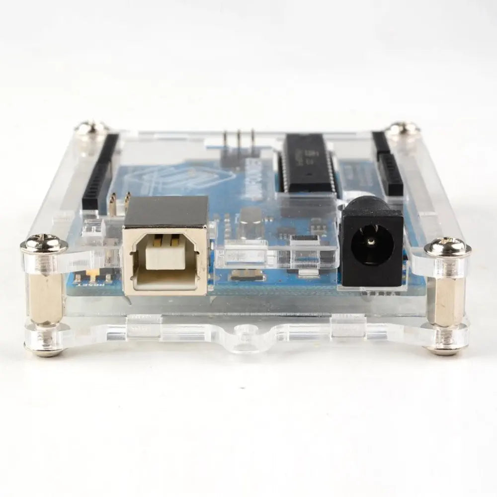 Transparent Acrylic Enclosure for Arduino Uno - RobotShop