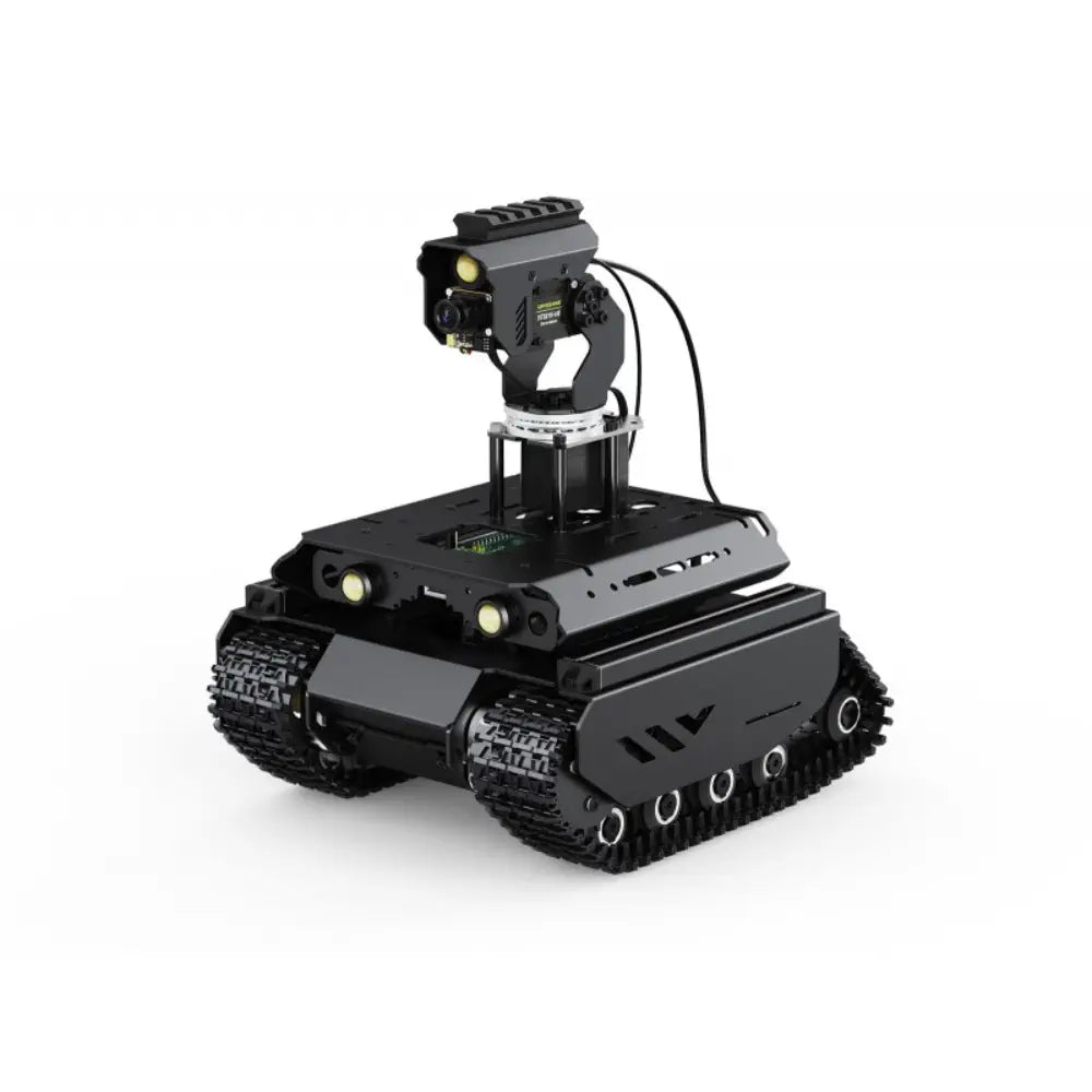 UGV Beast Tracked AI Robot, Dual Controllers, All-Metal Body for Raspberry Pi 5 w/ Pan/Tilt (EU ...