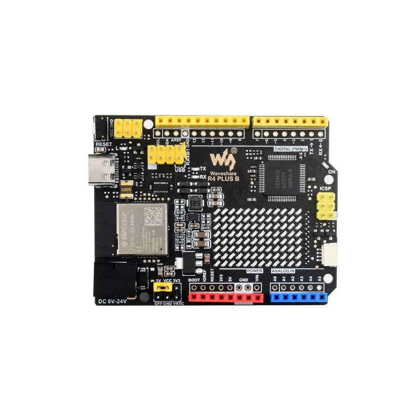 Placa de Desarrollo R7FA4 PLUS B de Waveshare c/ ESP32-S3FN8 (Compatible c/ Arduino UNO R4 WiFi ...