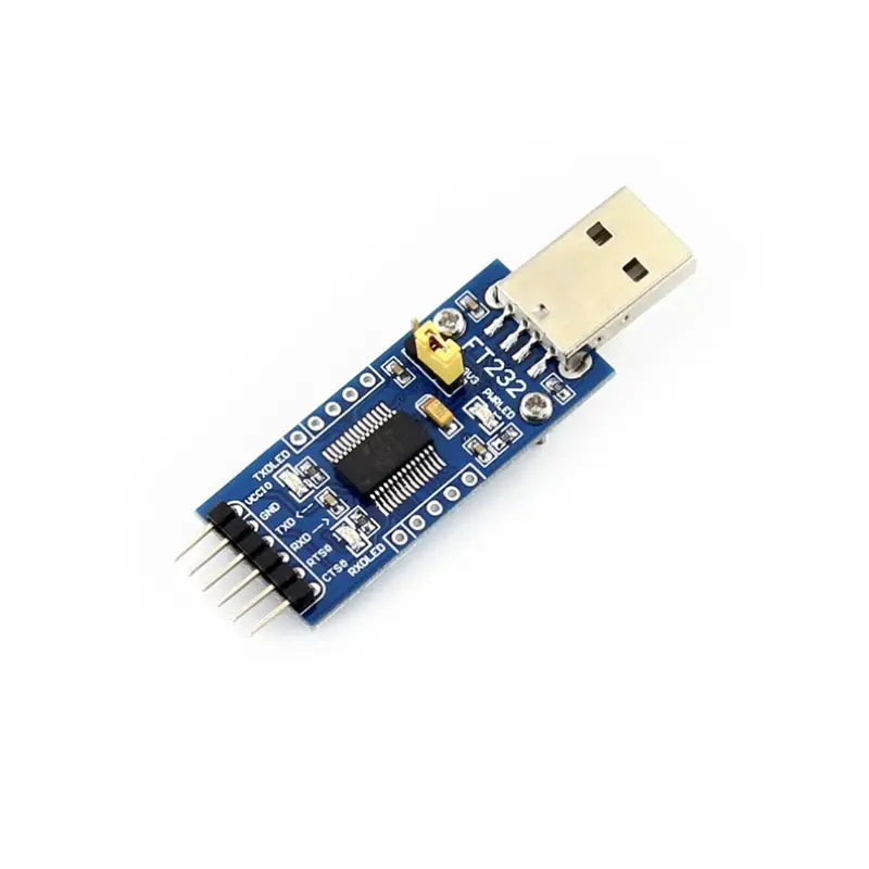 Waveshare FT232 USB UART Board Type A, USB to TTL UART Communication Module - RobotShop