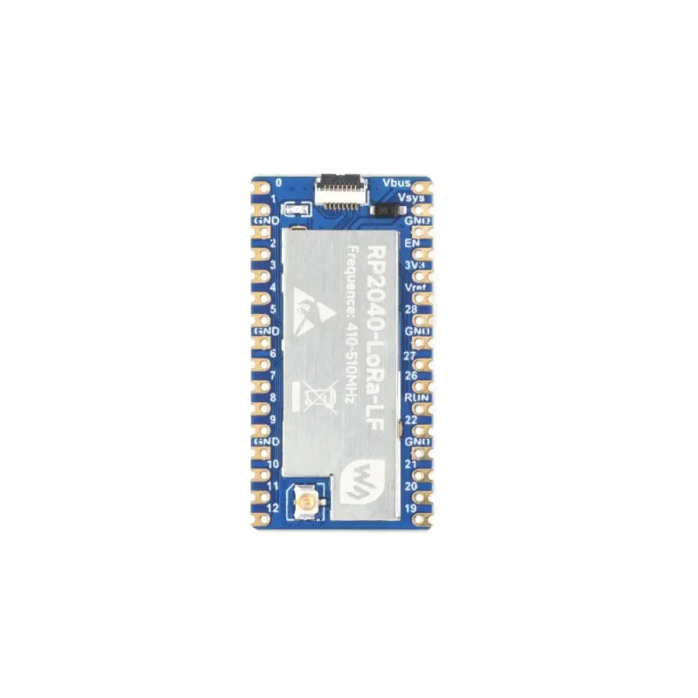 Placa De Desarrollo Rp2040 Lora Waveshare Integrada Con Chip Rf Sx1262