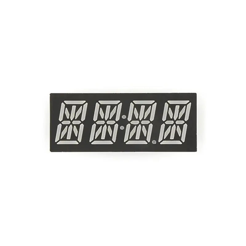 14-Segment Alphanumeric Display - Blue - RobotShop