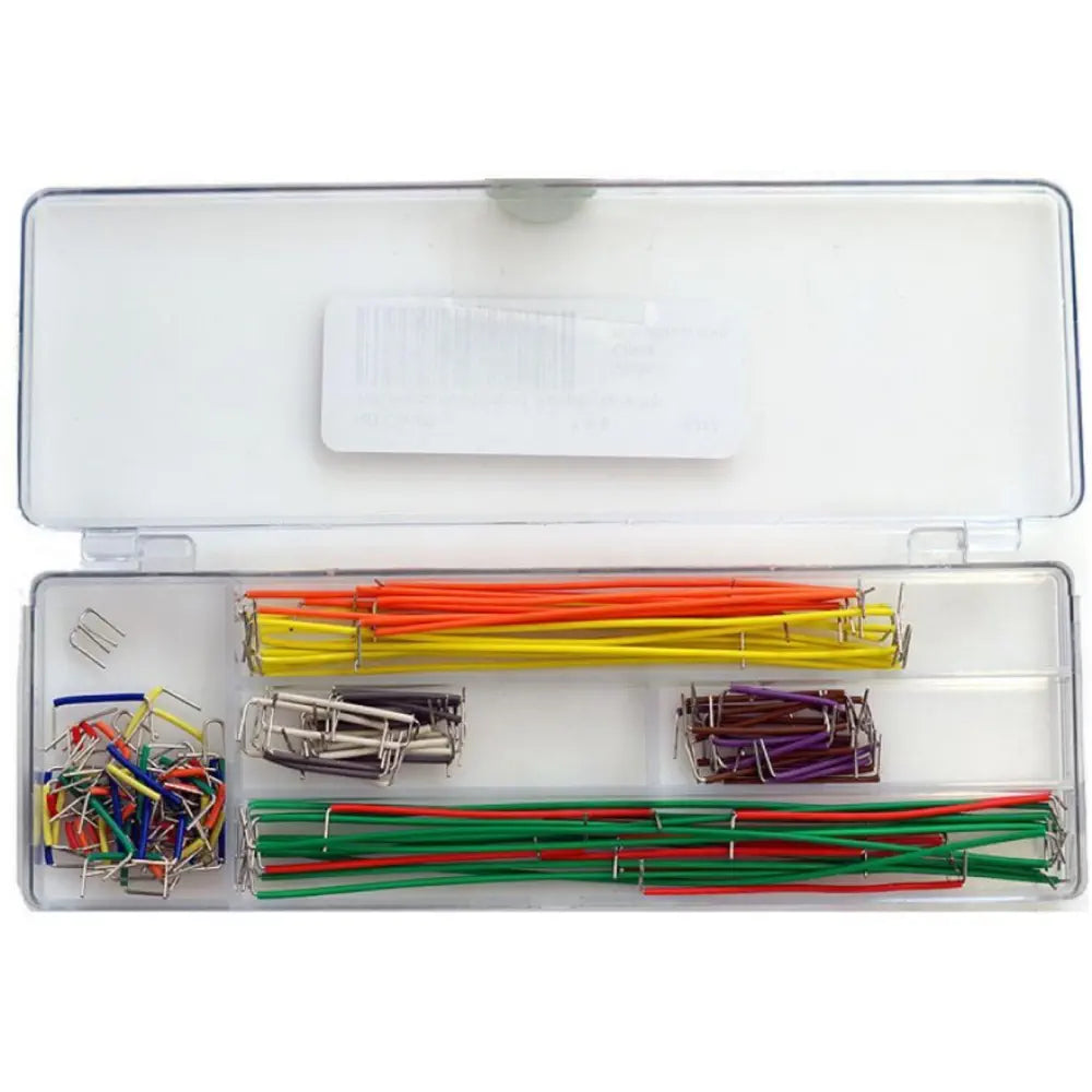 140 Piece Pre-formed Jumper Wire Kit - RobotShop