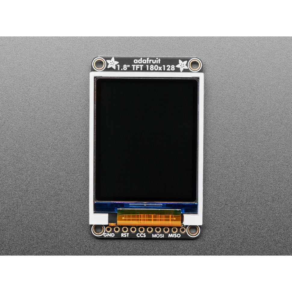 1.8 Inch Color TFT LCD Display w/ MicroSD Card Breakout - ST7735R ...