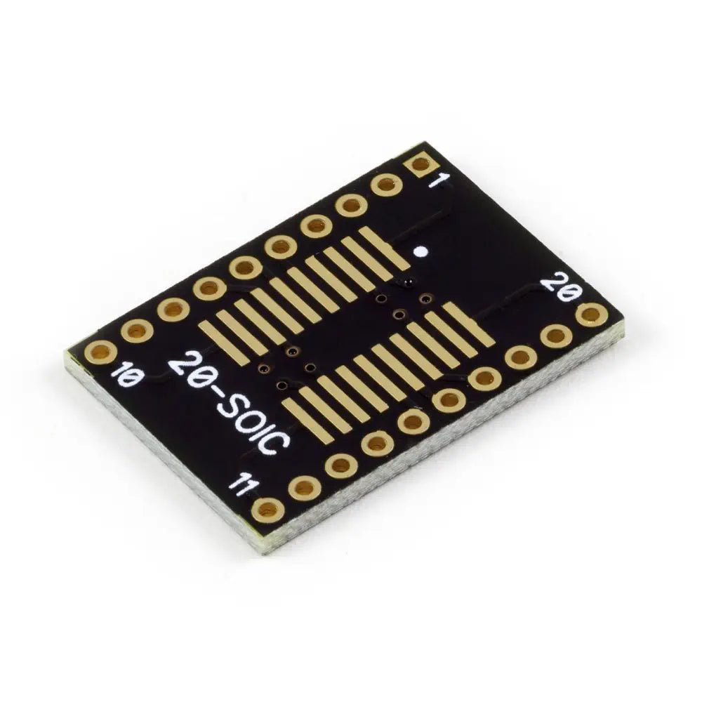 20-Pin SOIC to DIP Adapter - RobotShop