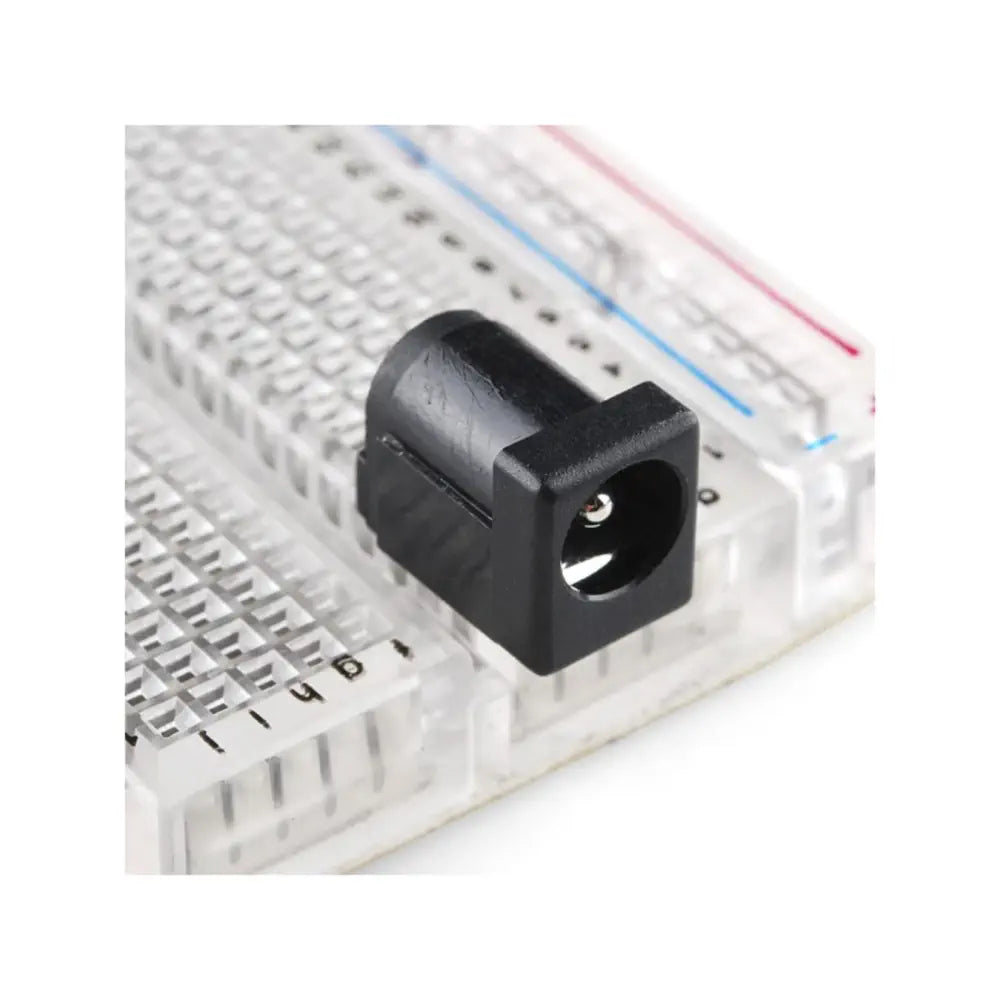 2.1mm Barrel Jack Adapter - Breadboard Compatible - RobotShop