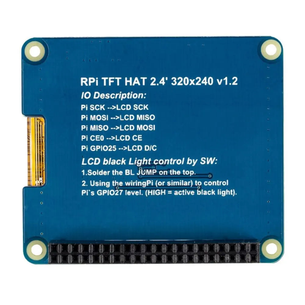 2.4" TFT Screen LCD Display for Raspberry Pi - RobotShop