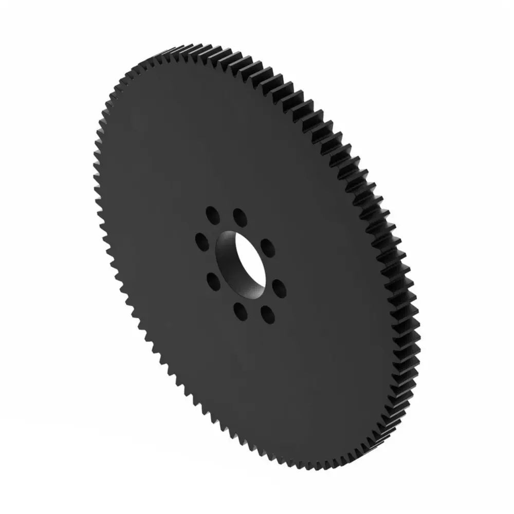 32 Pitch, 96 Tooth Delrin Hub Mount Spur Gear - RobotShop