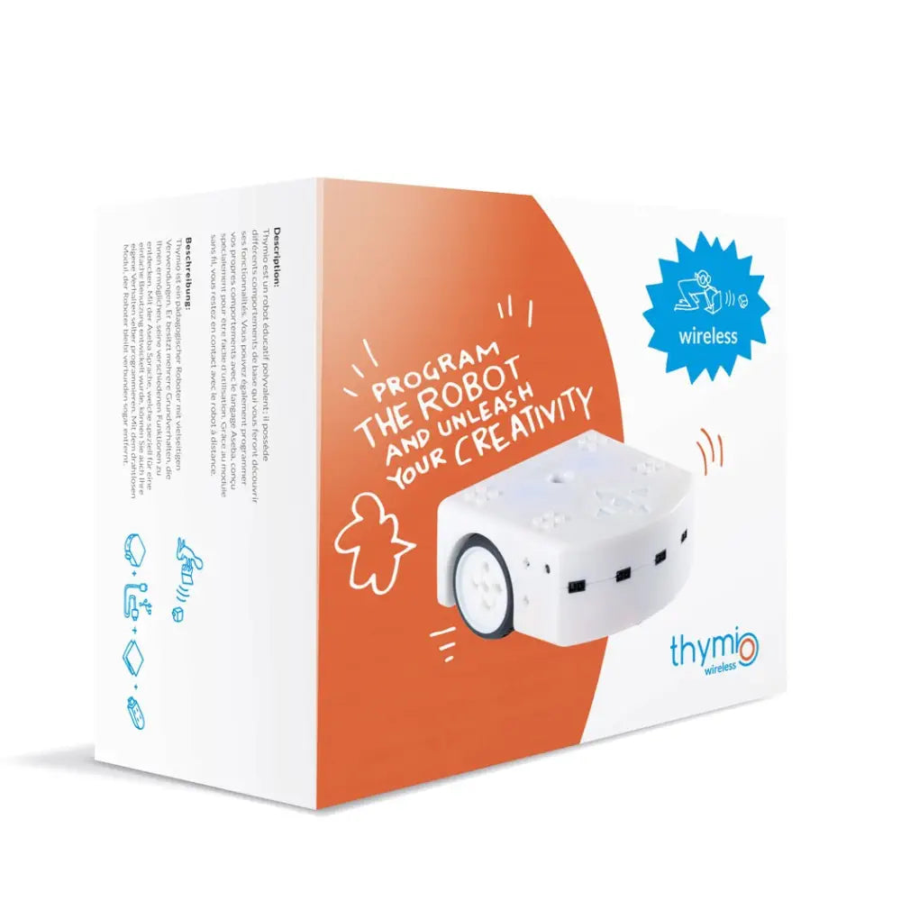 Thymio Wireless - Robot éducatif programmable open source - RobotShop