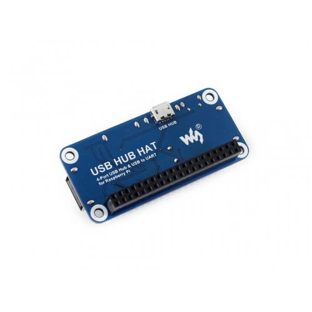 4 Port USB HUB HAT for Raspberry Pi - RobotShop