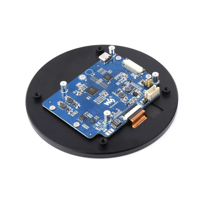 Waveshare 4inch DSI Round Touch Display, 720x720, IPS, 10-Point Touch ...